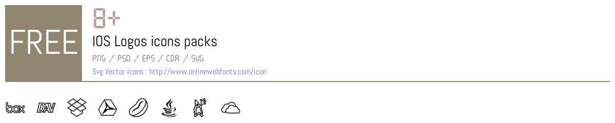+8 IOS Logos Icons Packs Free Downloads - OnlineWebFonts.COM