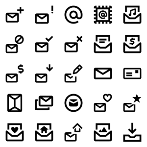 +23 Email And Services Icons Packs Free Downloads - OnlineWebFonts.COM