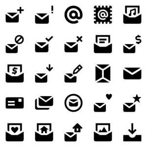 +27 Email Icons Packs Free Downloads - OnlineWebFonts.COM