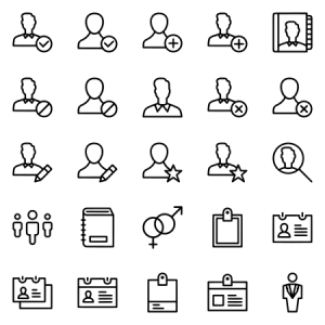 +29 Konnect User Icons Part Icons Packs Free Downloads - OnlineWebFonts.COM