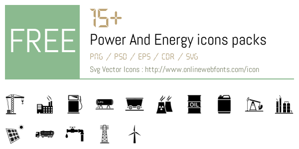+15 Power And Energy Icons Packs Free Downloads - OnlineWebFonts.COM