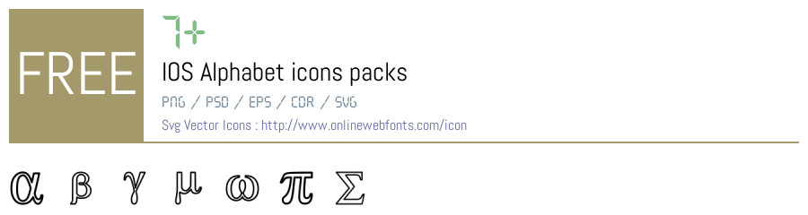 +7 IOS Alphabet Icons Packs Free Downloads - OnlineWebFonts.COM