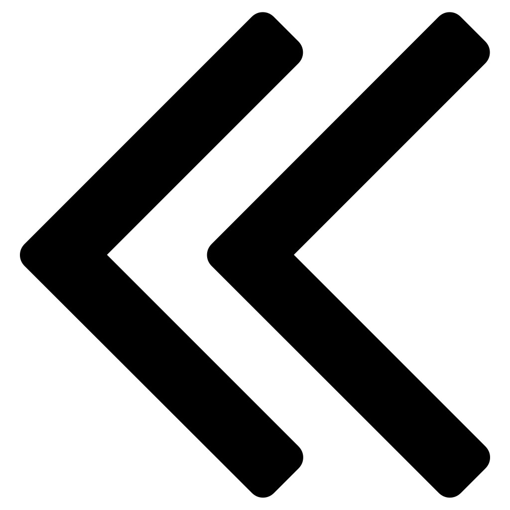 Angle Double Left Svg Png Icon Free Download (#155193) - OnlineWebFonts.COM