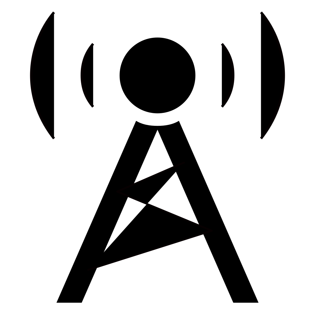 Radio Tower Svg Png Icon Free Download (#433977) - OnlineWebFonts.COM